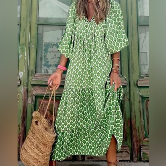 Ador | Dresses | Nwot Adore Lightweight Green Dress Brand New In ...